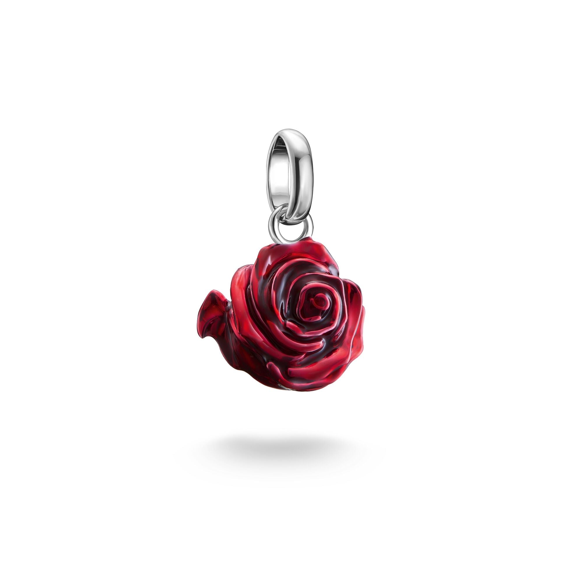 Buy Connect Charm red rose blossom by Thomas Sabo online - THOMAS SABO ...